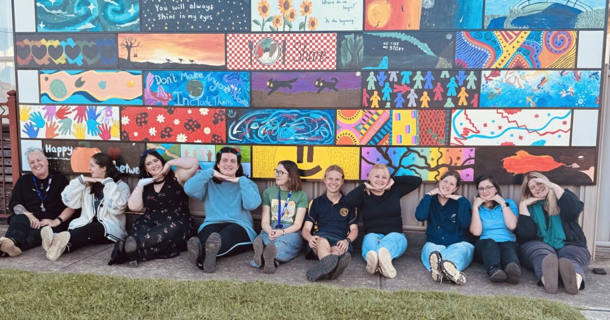Community mural unveiled in Seymour | Mitchell Shire Council