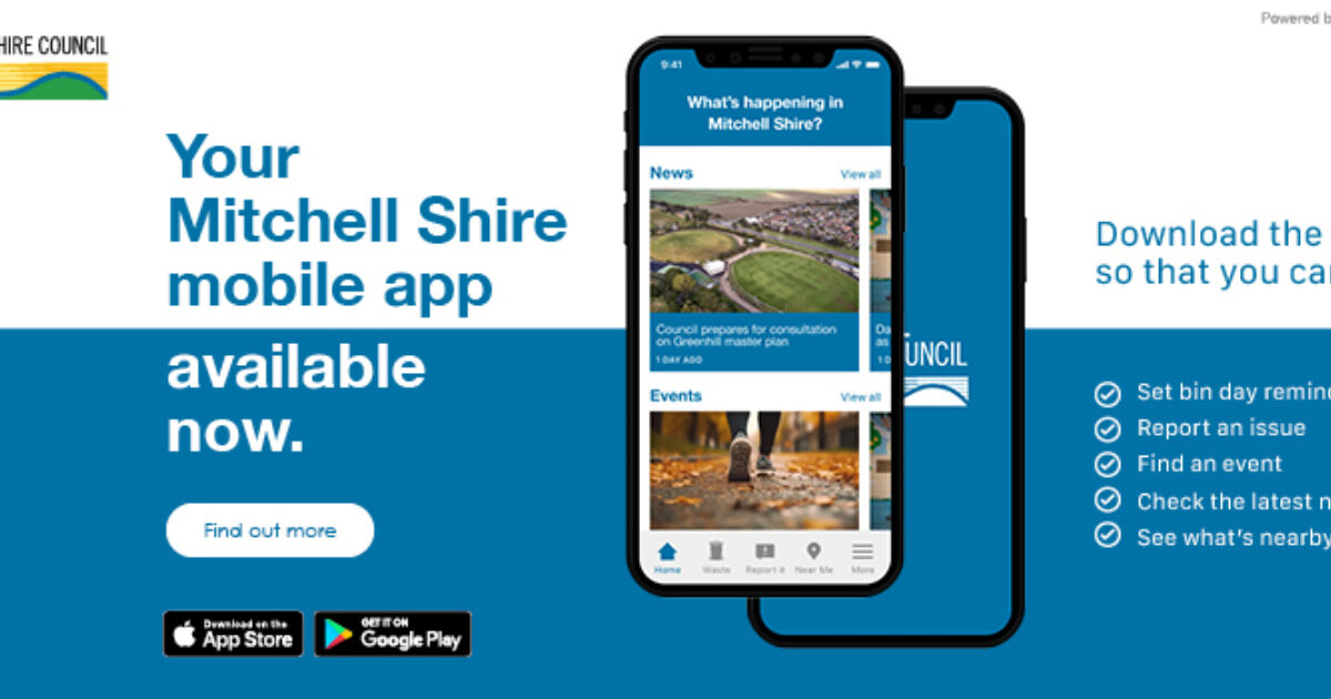 Mitchell Shire introduces new mobile app | Mitchell Shire Council