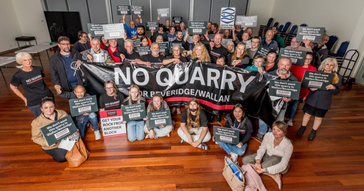 No Quarry campaign heads to Parliament | Mitchell Shire Council
